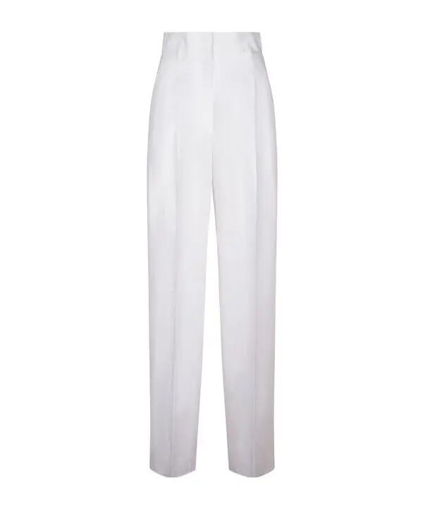 Max Mara Materia Belted Wide-leg Pants