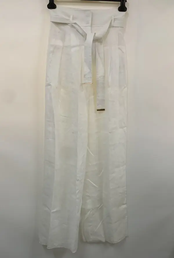 Max Mara Materia Belted Wide-leg Pants