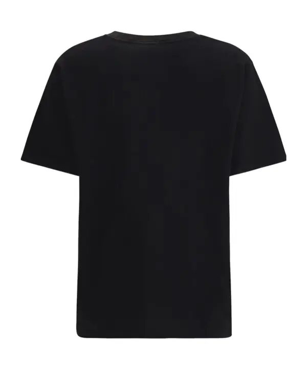 Chloé Generous Logo Crewneck T-shirt - Ash Black