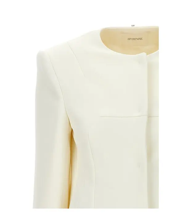 Sportmax Long-sleeved Casual Jacket