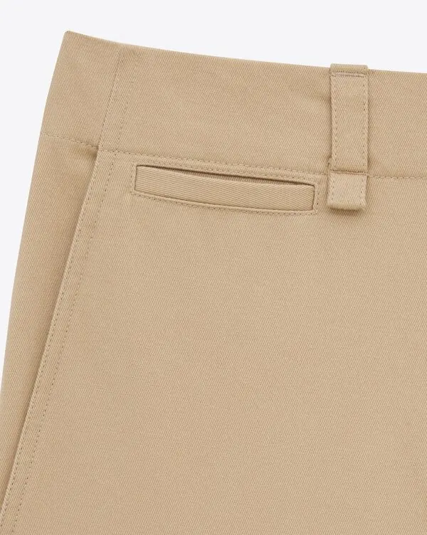 Saint Laurent Mid-rise Tailored Pants - Nude