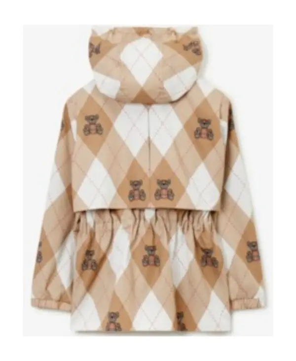 Burberry Thomas Bear Print Cotton Jacket