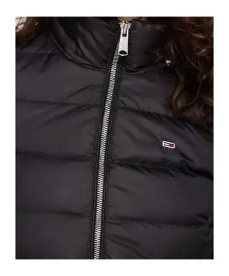 Tommy Hilfiger Down Puffer Jacket With Removable Hood And Faux Fur Trim
