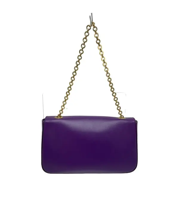 FERRAGAMO Flap Shoulder Bag - Grape