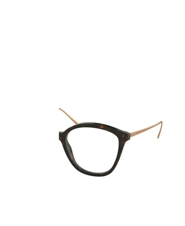 Prada Logo Flat Mirror Eyeglasses