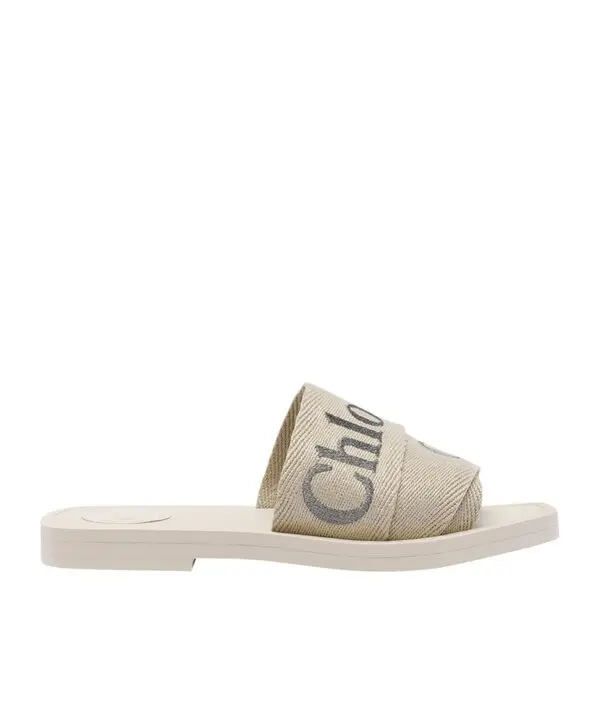 Chloé Woody Open Toe Slides - Multicolor