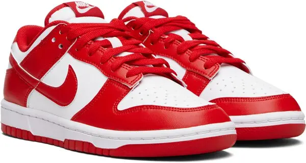 Nike Dunk Low "st. John's" Sneakers - Red