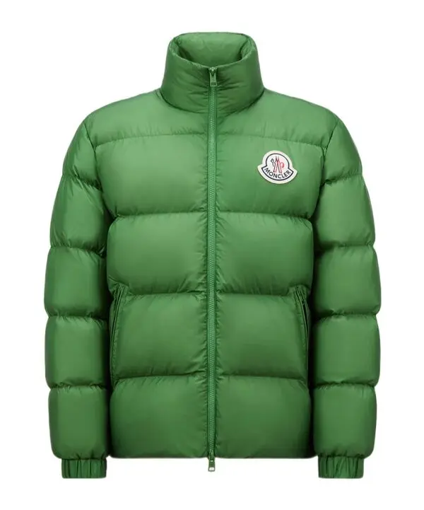 Moncler Citala Short Down Jacket With Stand Collar And Zip Closure
