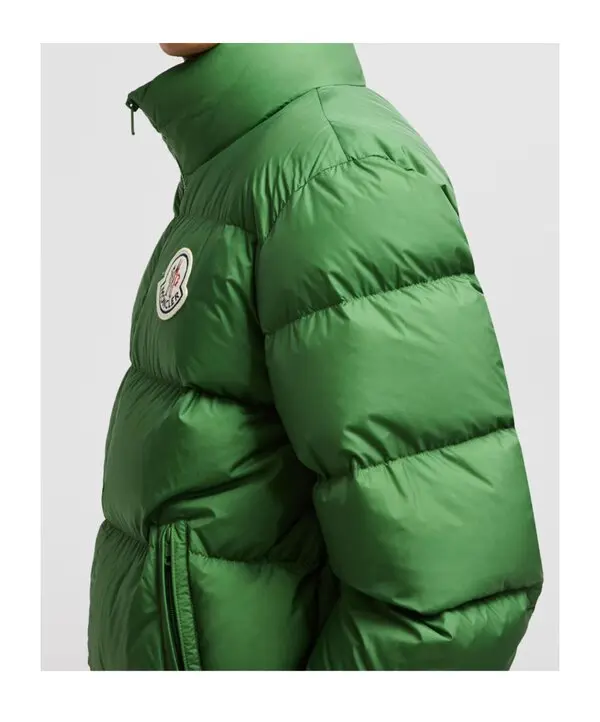Moncler Citala Short Down Jacket With Stand Collar And Zip Closure
