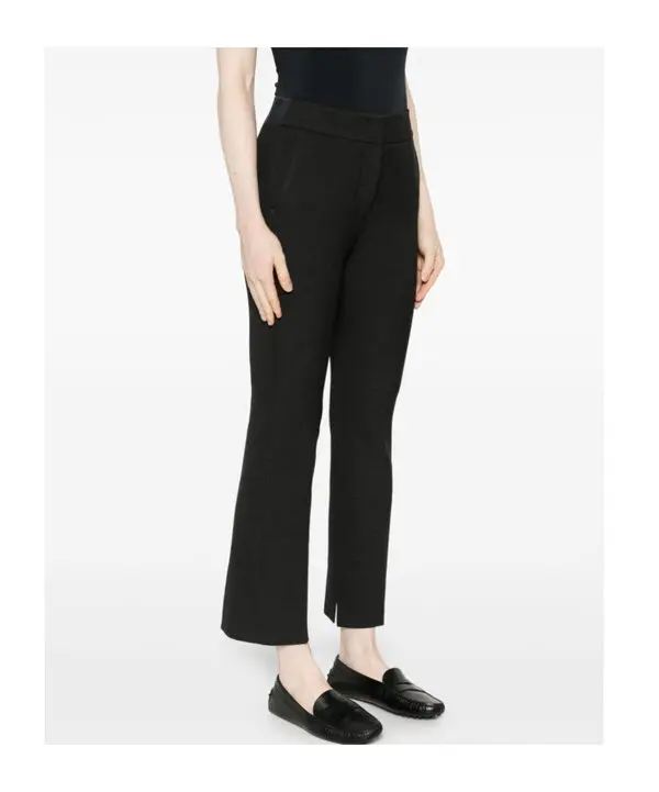 Peserico High Waisted Tailored Trousers - Black