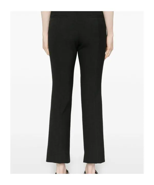 Peserico High Waisted Tailored Trousers - Black
