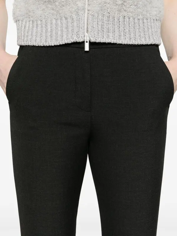 Peserico High Waisted Tailored Trousers - Black