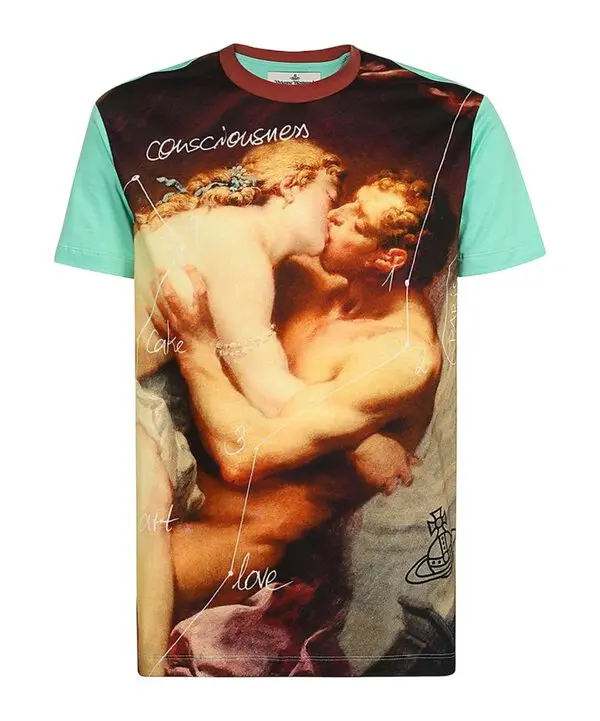 VIVIENNE WESTWOOD Graphic Print Crewneck T-shirt