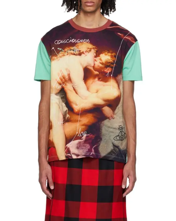 VIVIENNE WESTWOOD Graphic Print Crewneck T-shirt