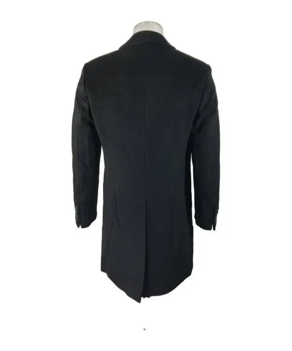 Karl Lagerfeld Tailored Long Sleeve Coat - Black