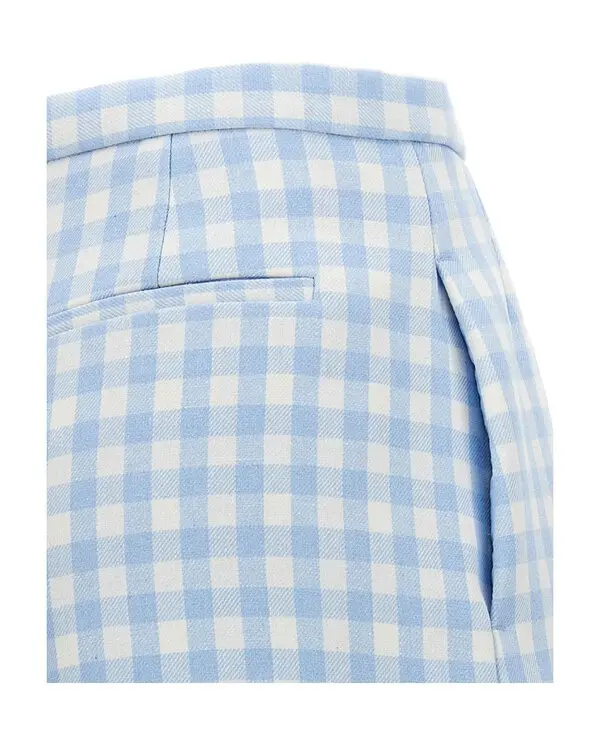Red Valentino Gingham Checks Shorts