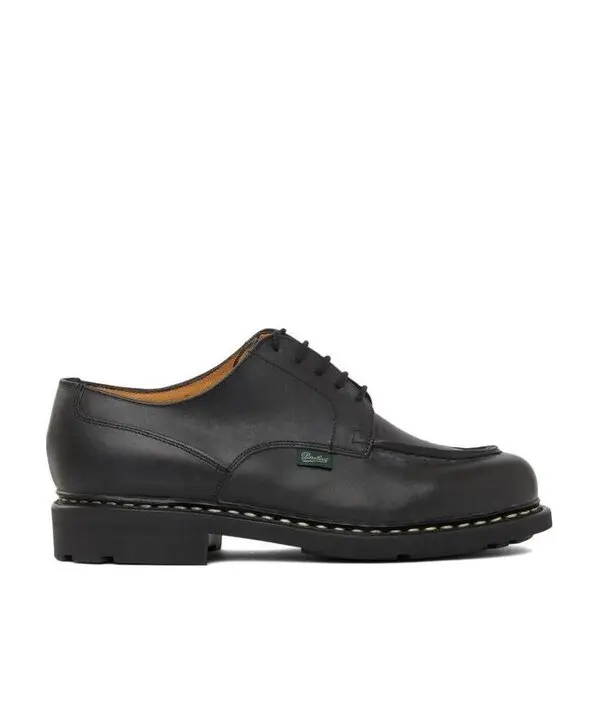 Paraboot Leather Derby Shoes - Black