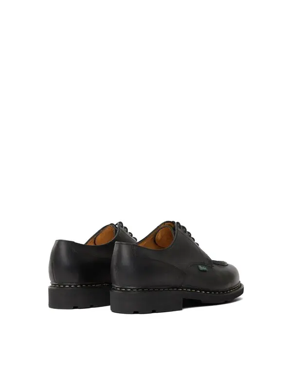 Paraboot Leather Derby Shoes - Black