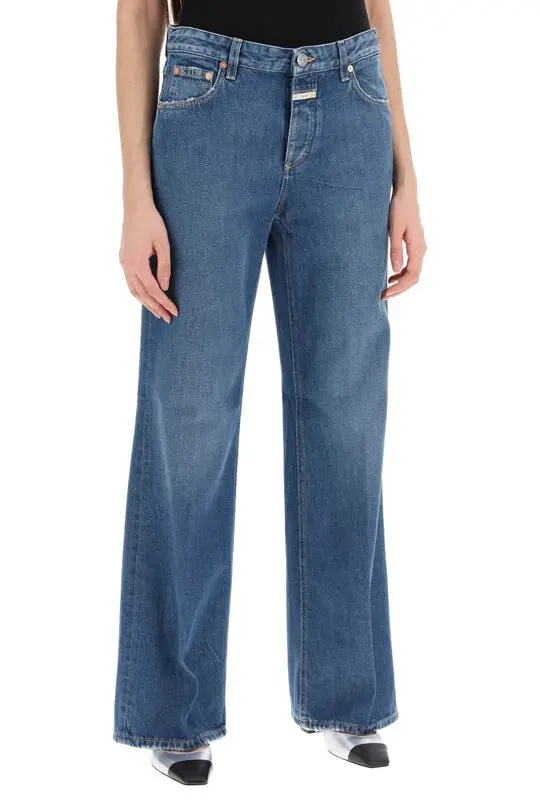 Closed Gillan Low-rise Flared Jeans - Blue