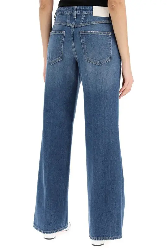 Closed Gillan Low-rise Flared Jeans - Blue