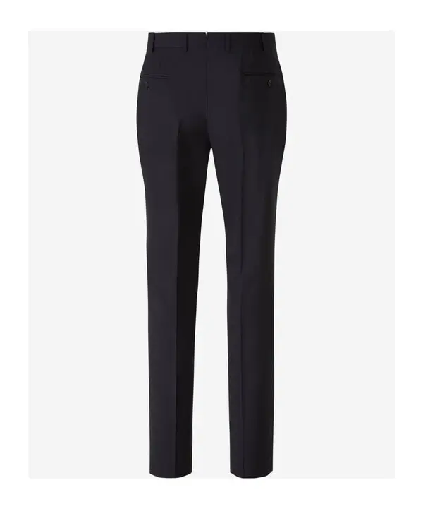 Brioni Long-sleeved Coat Belt Ring Trousers Suit - Black
