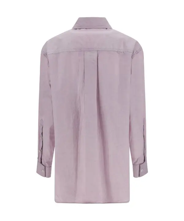 QUIRA Crinkled Cotton Shirt