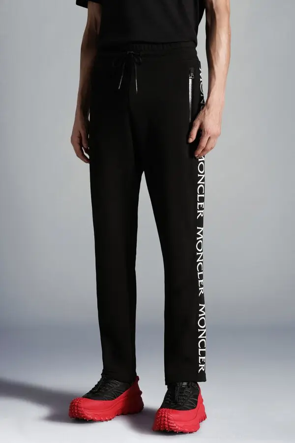 Moncler Logo Embroidered Drawstring Sweatpants