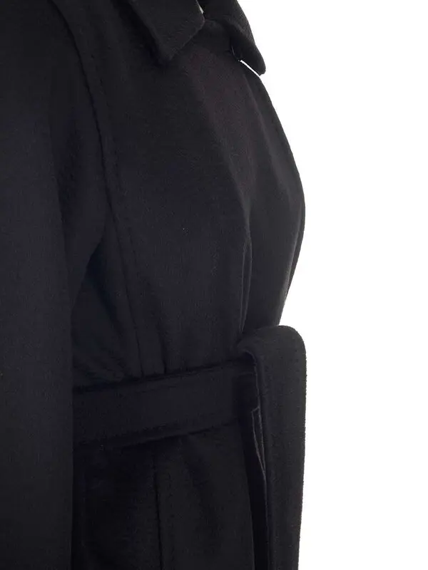 Max Mara Manuela Icon Coat - Black