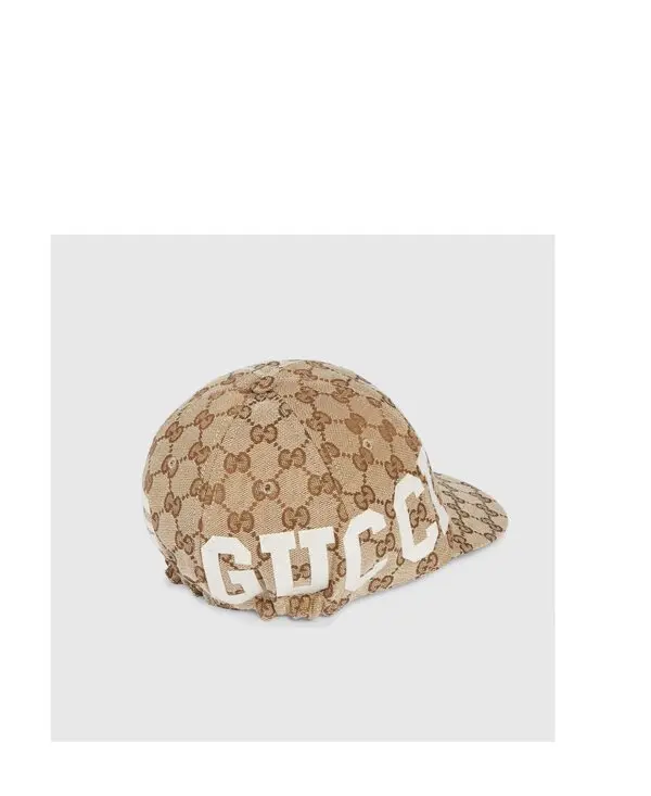 Gucci Monogrammed Baseball Cap With Number Patch