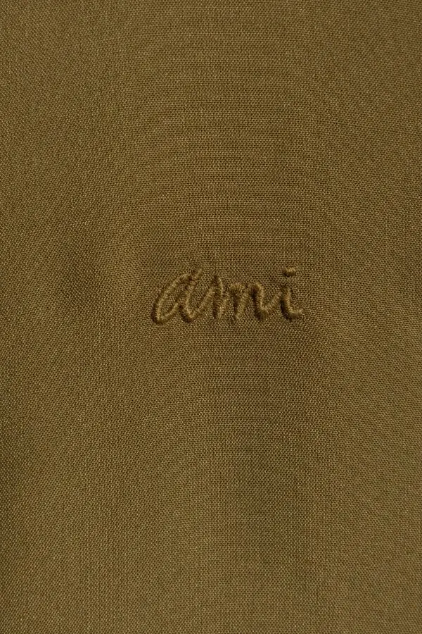 AMI Paris Long-sleeve Button-up Shirt
