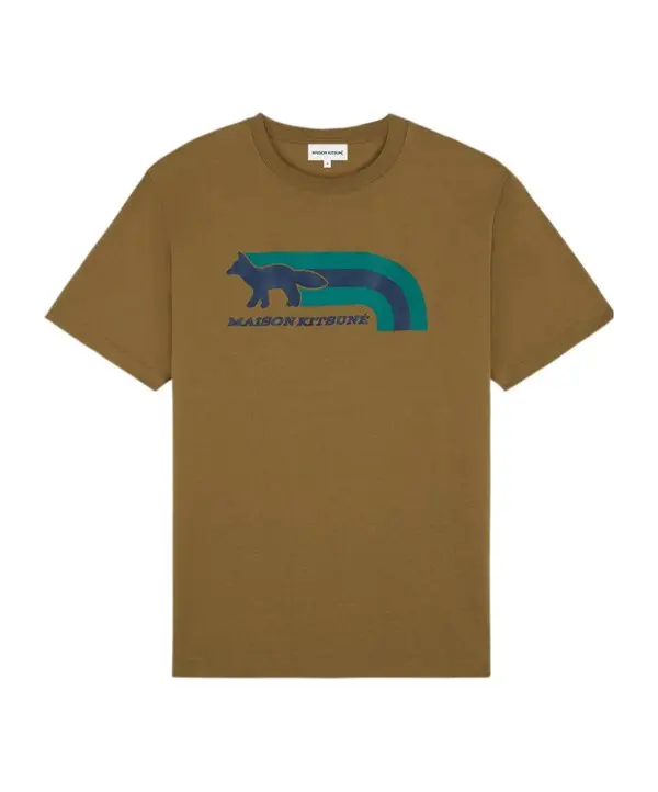 Maison Kitsuné Item O-neck Short-sleeved T-shirt