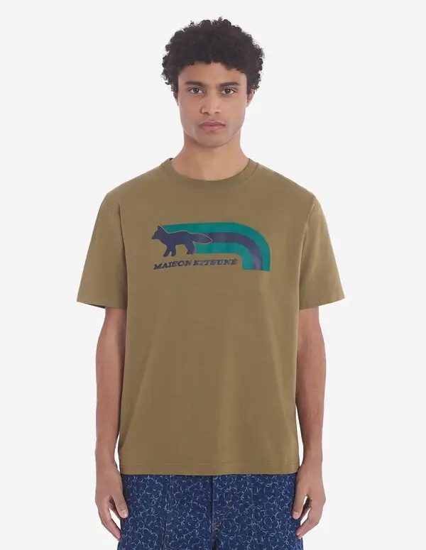 Maison Kitsuné Item O-neck Short-sleeved T-shirt