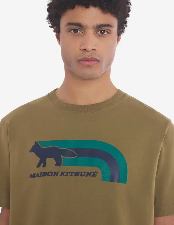 Maison Kitsuné Item O-neck Short-sleeved T-shirt