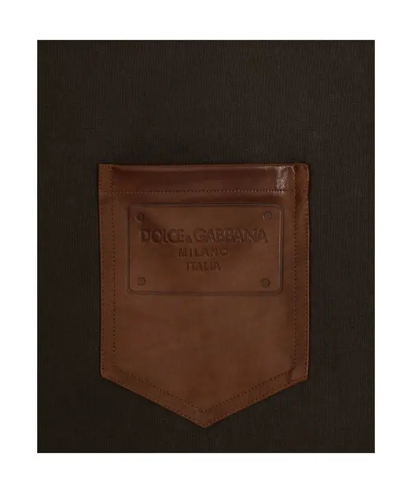 Dolce & Gabbana Dolce Gabbana Logo Embossed Crewneck T-shirt