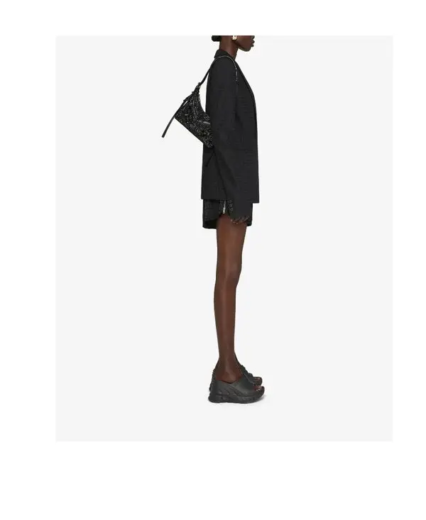 Givenchy Sequin-embellished Shoulder Bag - Black