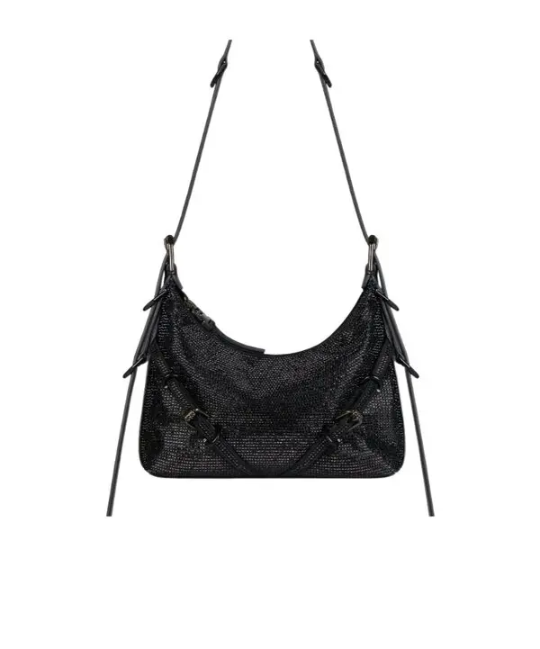 Givenchy Sequin-embellished Shoulder Bag - Black