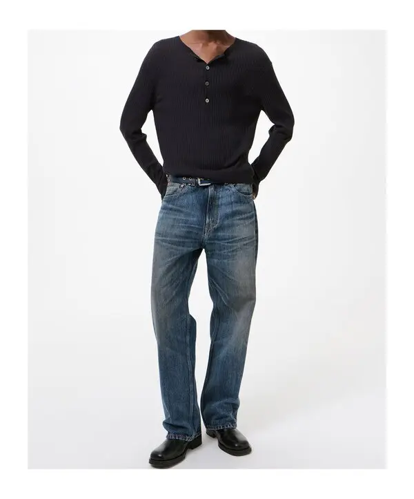 Our Legacy Fine Knit Henley Top