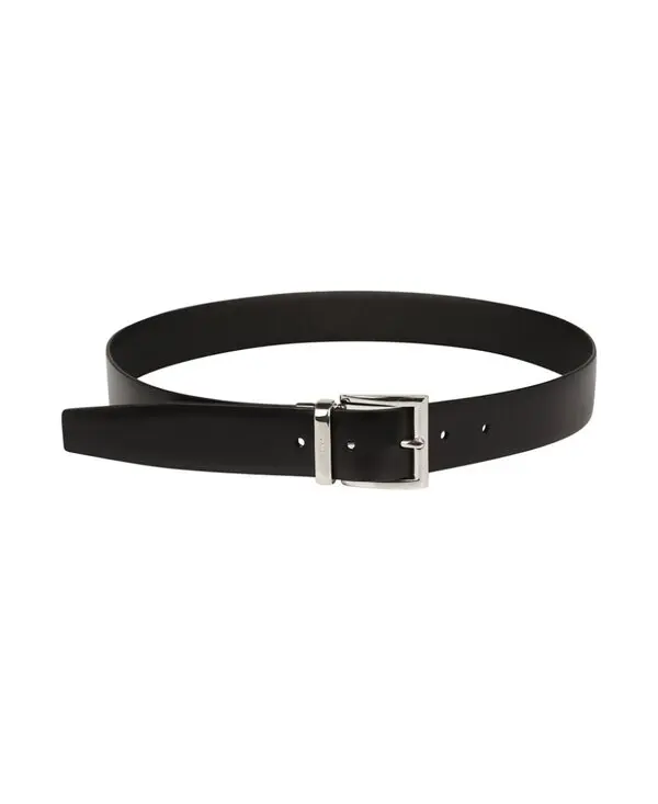 Prada Square Buckle Leather Belt