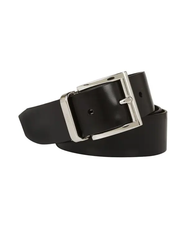 Prada Square Buckle Leather Belt