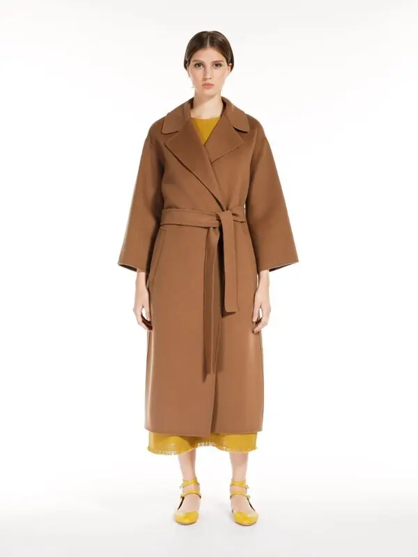 Max Mara Venice Long-sleeved Coat - Brown