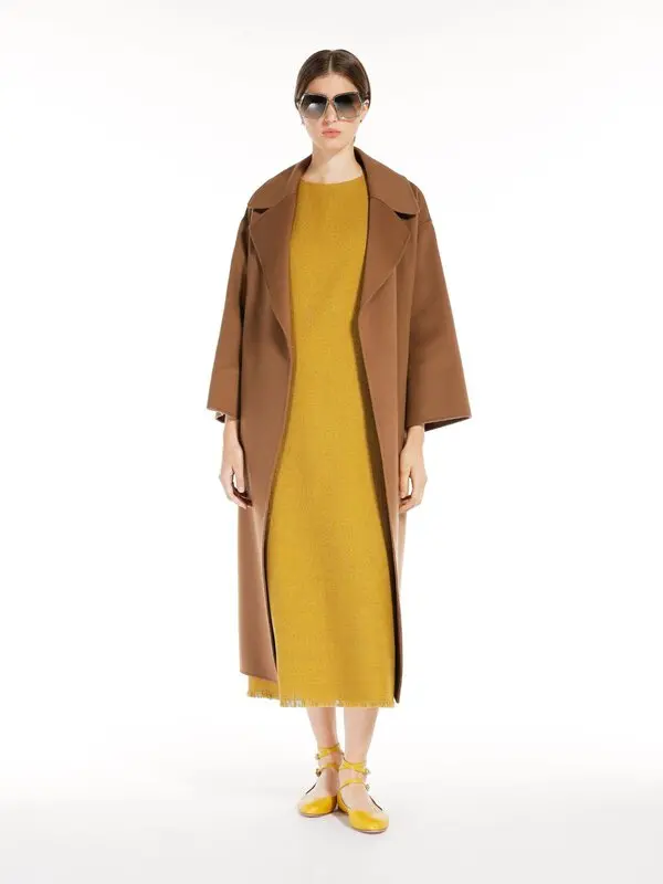 Max Mara Venice Long-sleeved Coat - Brown