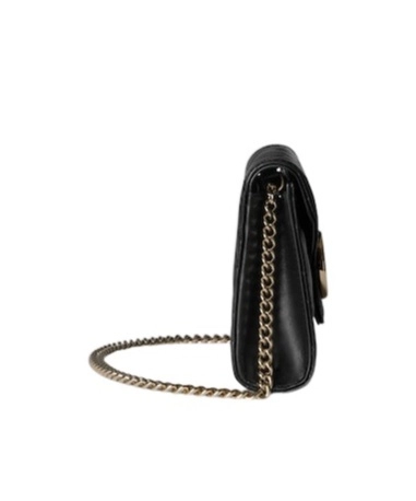 Gucci Logo Plaque Quilted Clutch Bag
