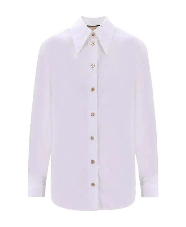 Gucci Pointed Collar Button-up Shirt
