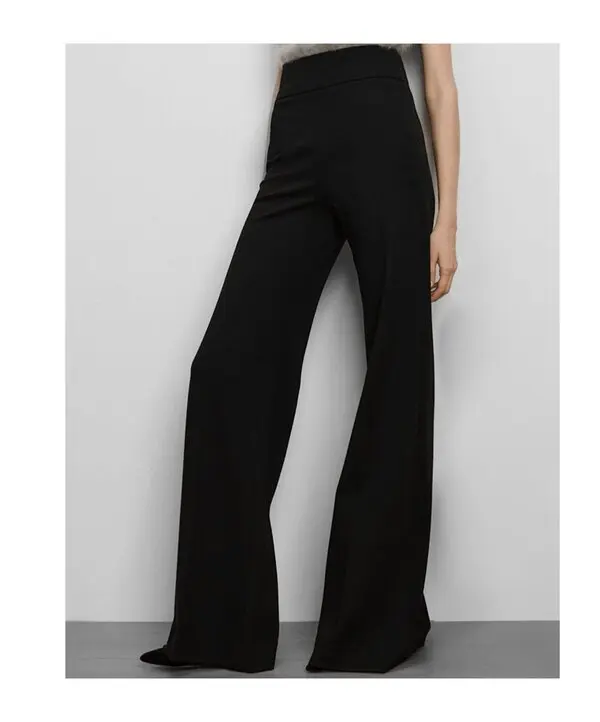 Veronica Beard Kalinda Wide-leg Ponte Pants - Black