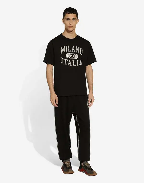 Dolce & Gabbana Dolce Gabbana Dg Logo Printed Jogging Pants