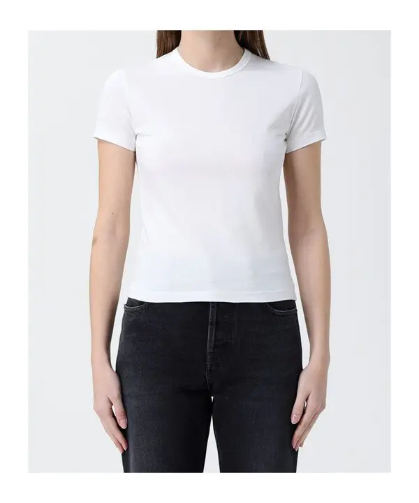Saint Laurent Crew Neck Short Sleeve T-shirt
