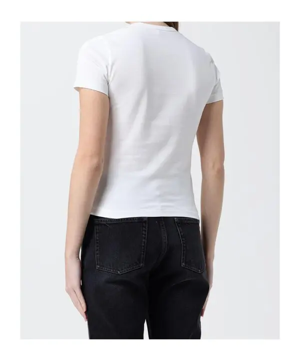 Saint Laurent Crew Neck Short Sleeve T-shirt