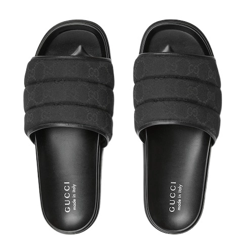 Gucci Padded Gg Sandals