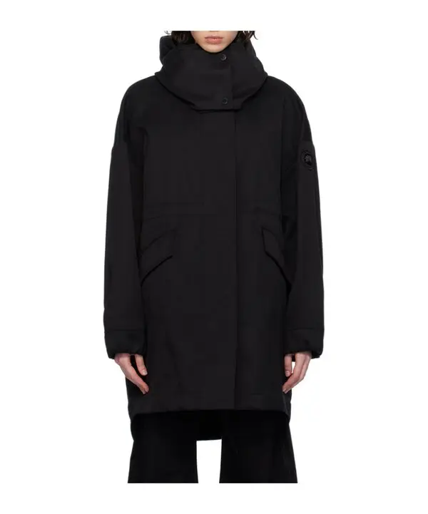 Canada Goose Long-sleeved Parka - Black