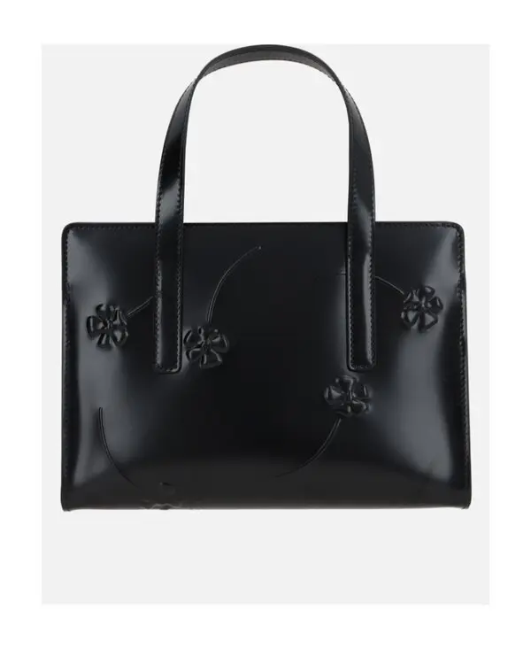 Prada Logo Embellished Tote Bag